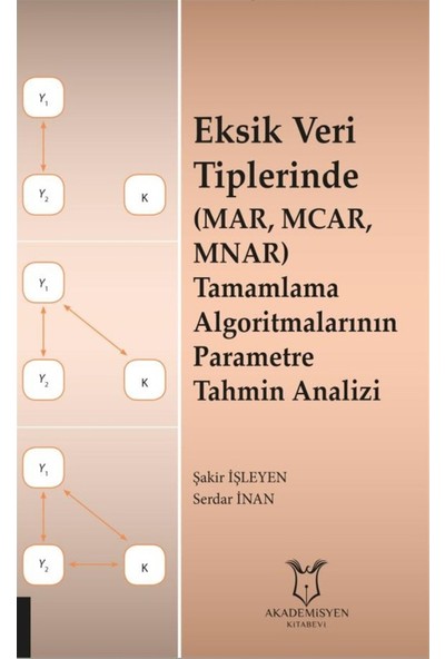 Akademisyen Kitabevi Eksik Veri Tiplerinde (Mar, Mcar, Mnar) Tamamlama Algoritmalarının Parametre Tahmin Analizi - Şakir Işleyen
