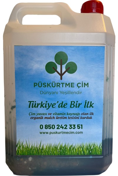 PÜSKÜRTME ÇİM DÖKME KİTİ 5 LT 3M2