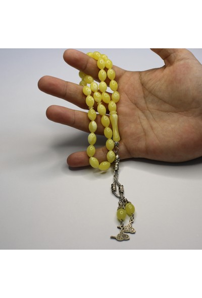 Iskeçe Tesbih Beyrut Toz Kehribar