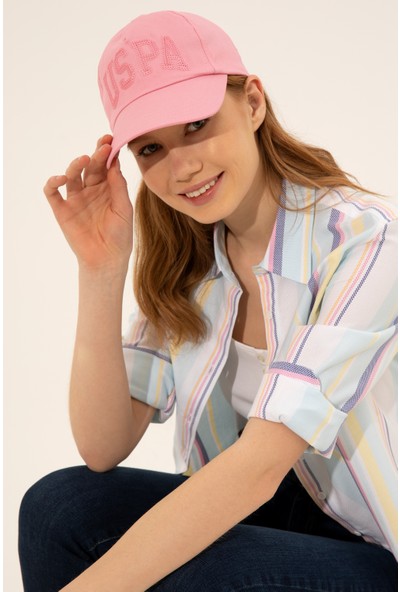 U.S. Polo Assn. Bayan Pembe Şapka 50253011-VR041 U.S. Polo Assn. Bayan Pembe Şapka 50253011-VR041
