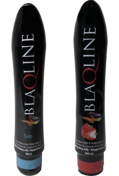 Blaqline Su Bazlı Naturel Kayganlaştıcı Jel Çilek / Sade