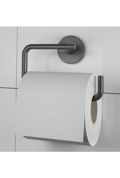 Ahlez Inci Mat Siyah Paslanmaz Tuvalet Kağıtlığı Ahlez Inci Mat Siyah Paslanmaz Tuvalet Kağıtlığı