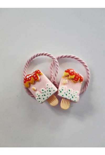 Anka Dondurma Objeli Lastik Toka