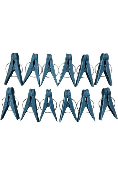 Balıkçılara Özel Döküm Zil Için Mandal 12 Adet