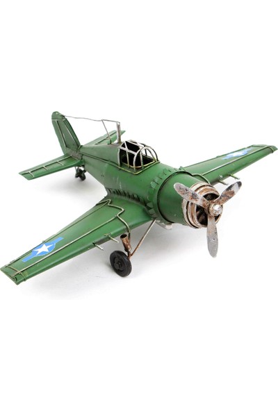 Go İthalat Metal Uçak Maketi El Yapımı