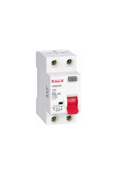 Himel HDB3VR 2p 40A 30MA Ac Kaçak Akım Koruma Himel HDB3VR 2p 40A 30MA Ac Kaçak Akım Koruma