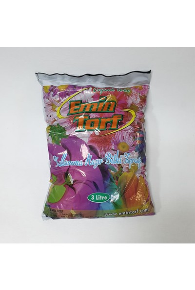 Emin Torf Torf Kullanıma Hazır Çiçek Bitki Toprağı 3 Lt Emin Torf Emin Torf Torf Kullanıma Hazır Çiçek Bitki Toprağı 3 Lt Emin Torf