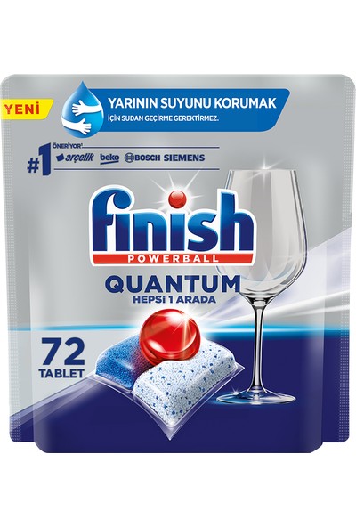 Finish Quantum Kapsül 72'li 5 Adet Finish Quantum Kapsül 72'li 5 Adet