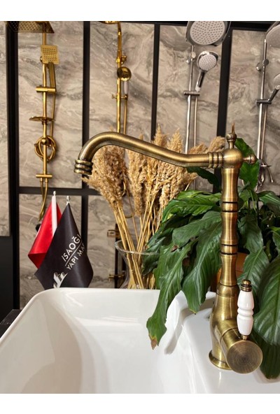 Era Home Antik Gold Zen Design Armatür Era Home Antik Gold Zen Design Armatür