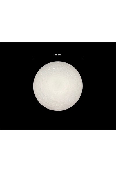 Ozan Tuhafiye Strafor Top Küre 15 cm