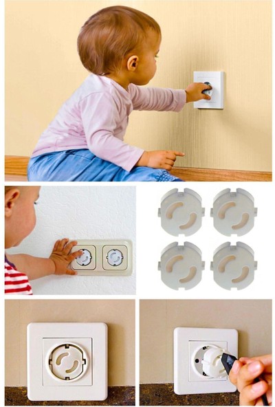 Cousins Home 6'lı Çocuk Güvenliği Priz Kapatıcı