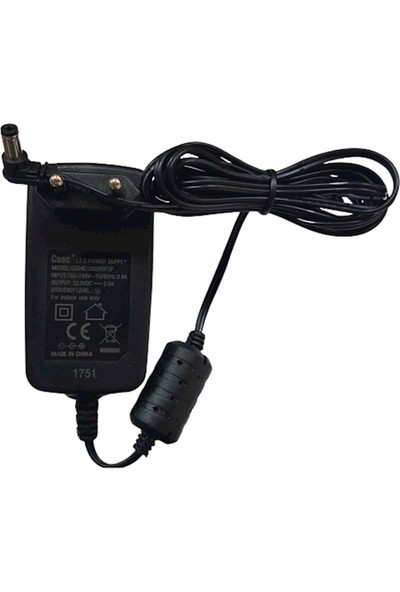 Csec Modem Adaptör 12V 2A 5.5x2.5 Csec CS24E120200FGF Csec Modem Adaptör 12V 2A 5.5x2.5 Csec CS24E120200FGF