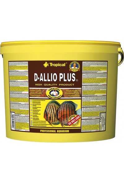 Tropical D-Allio Plus Flakes 250 Gram Sarımsaklı Pul Yem Tropical D-Allio Plus Flakes 250 Gram Sarımsaklı Pul Yem