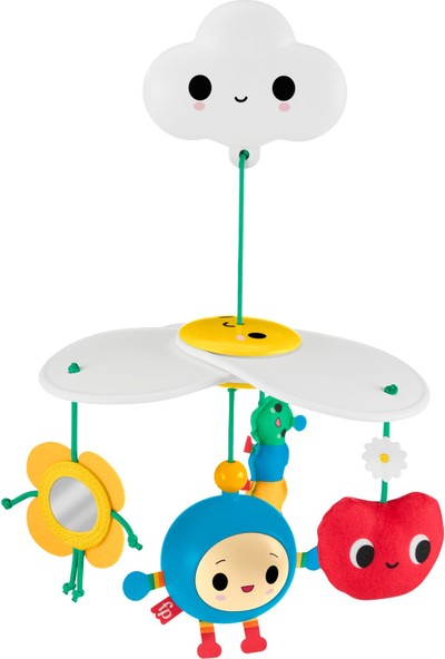 Fisher Price Mutlu Dünya Eğlenceli Bebek Arabası Oyuncağı HBW13 Fisher Price Mutlu Dünya Eğlenceli Bebek Arabası Oyuncağı HBW13