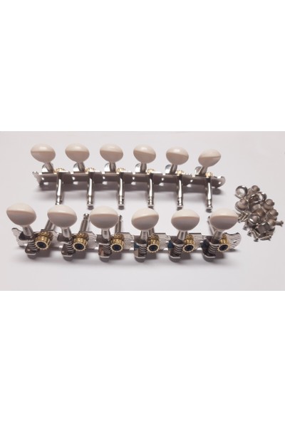 Cremonia Mh-12 12 Telli Gitar / Cümbüş Kulağı Burgusu Takımı Cremonia Mh-12 12 Telli Gitar / Cümbüş Kulağı Burgusu Takımı