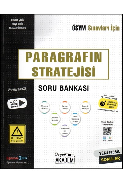 TYT Paragrafın Stratejisi Soru Bankası TYT Paragrafın Stratejisi Soru Bankası
