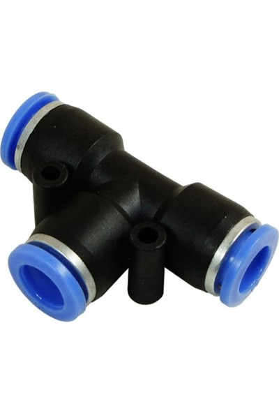 7 mm Pnömatik Te Bağlantı