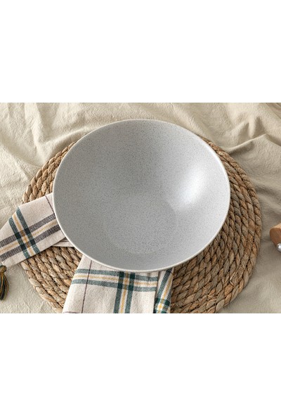 English Home Armonia Seramik Salata Kasesi 23 cm Gri