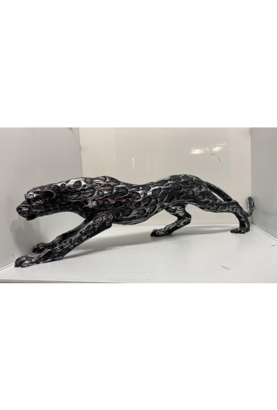 Polyester Dekoratif Leopar Biblo 54 cm Polyester Dekoratif Leopar Biblo 54 cm