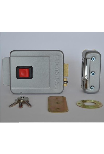 Otomatsan Gri 70MM Kapı Otomat Elektrikli Apartman Kapı Kilidi Otomatsan Gri 70MM Kapı Otomat Elektrikli Apartman Kapı Kilidi
