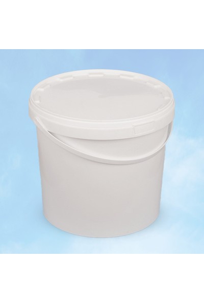 GMT 10 Litre Beyaz Yoğurt Gıda Bakliyat Boya Saklama Kovası - 1 Adet GMT 10 Litre Beyaz Yoğurt Gıda Bakliyat Boya Saklama Kovası - 1 Adet