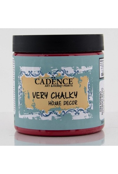 Very Chalky Home Dekor Kadifemsi Mobilya Boyası 500ML 28 Crimson Kırmızı Very Chalky Home Dekor Kadifemsi Mobilya Boyası 500ML 28 Crimson Kırmızı