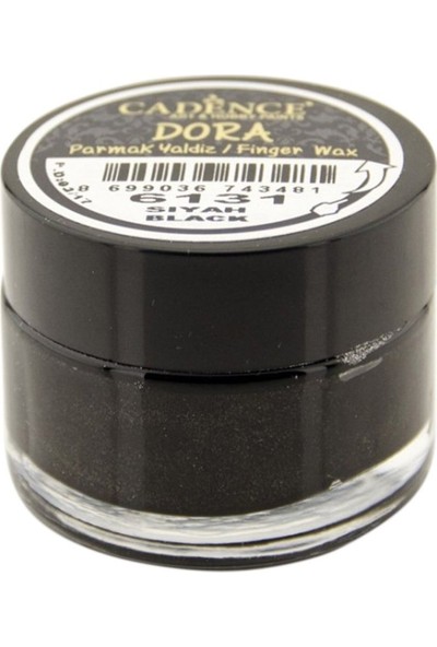 Dora Wax Su Bazlı Parmak Yaldız Boya 20ML 6231 Siyah Dora Wax Su Bazlı Parmak Yaldız Boya 20ML 6231 Siyah