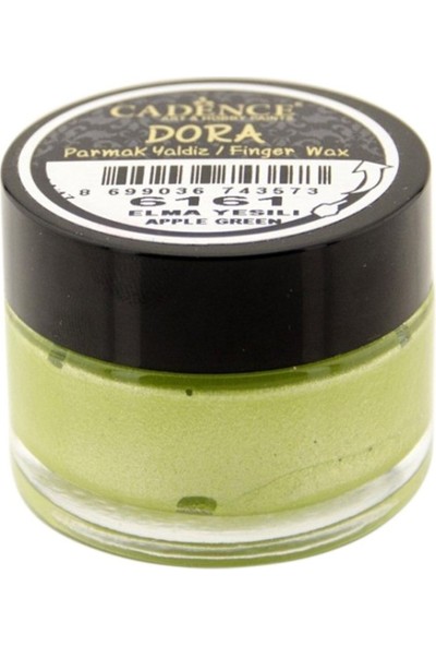 Dora Wax Su Bazlı Parmak Yaldız Boya 20ML 6161 Elma Yeşili Dora Wax Su Bazlı Parmak Yaldız Boya 20ML 6161 Elma Yeşili