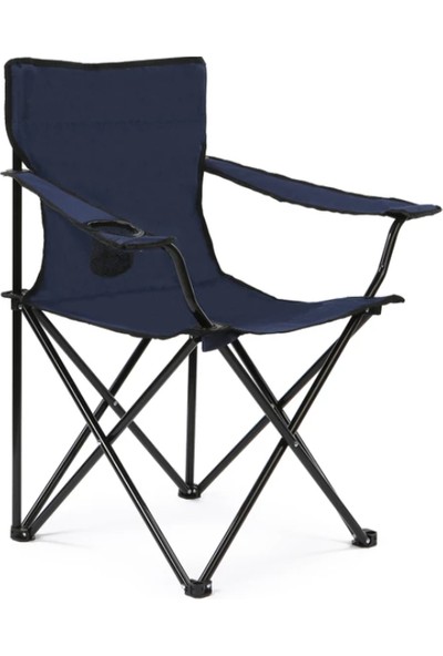 Evim Katlanabilir Kamp Sandalyesi Lacivert