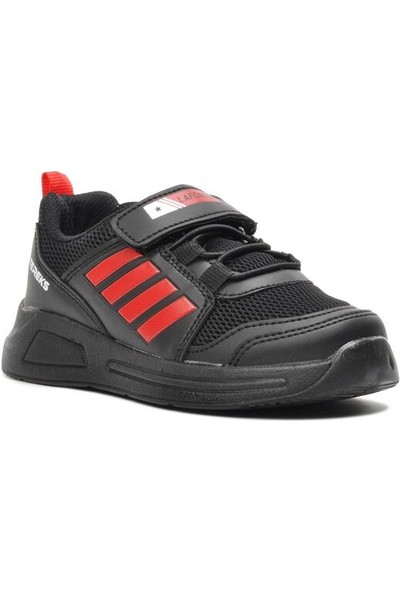 Lafonten Siyah-Kırmızı Çocuk Spor Ayakkabı