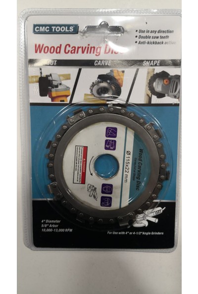 Cmc Tools Zincirli Ahşap TESTERE115X22 mm