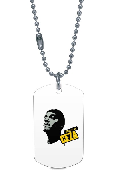 Astak Ceza Gümüş Renk Kolye DFT1704