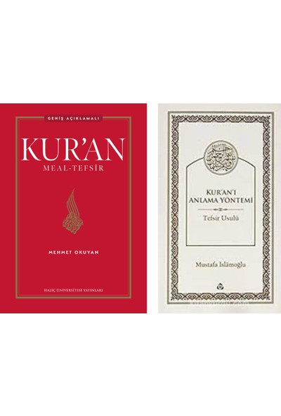 Kur'an Meal Tefsir Geniş Açıklamalı (Ciltli) & Kur'anı Anlama Yöntemi Kur'an Meal Tefsir Geniş Açıklamalı (Ciltli) & Kur'anı Anlama Yöntemi