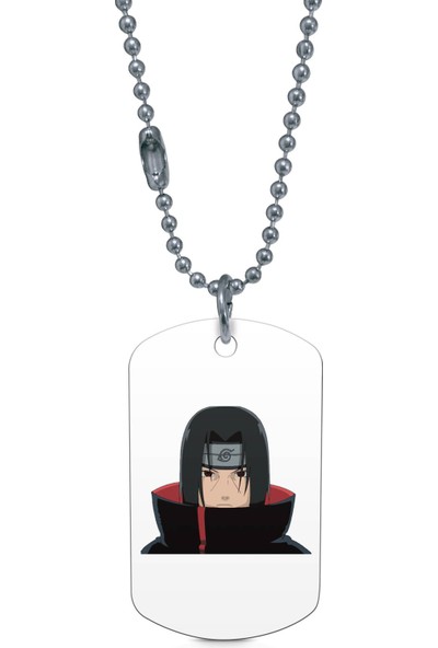 Astak Itachi Naruto Gümüş Renk Kolye DFT444 Astak Itachi Naruto Gümüş Renk Kolye DFT444