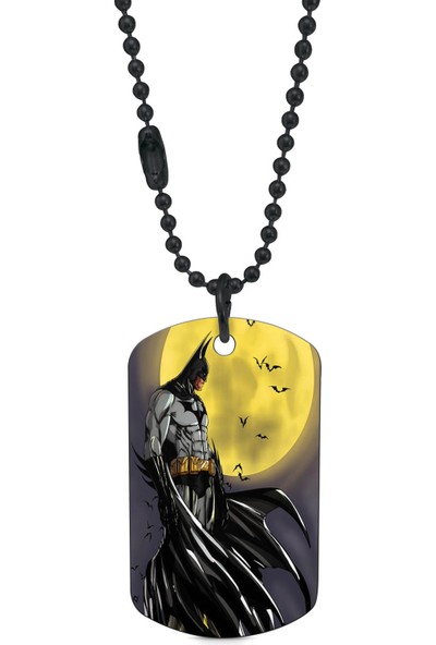 Astak Batman Siyah Renk Kolye DFT3959 Astak Batman Siyah Renk Kolye DFT3959