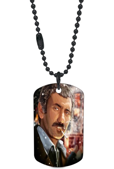 Astak Yılmaz Güney Siyah Renk Kolye DFT2343