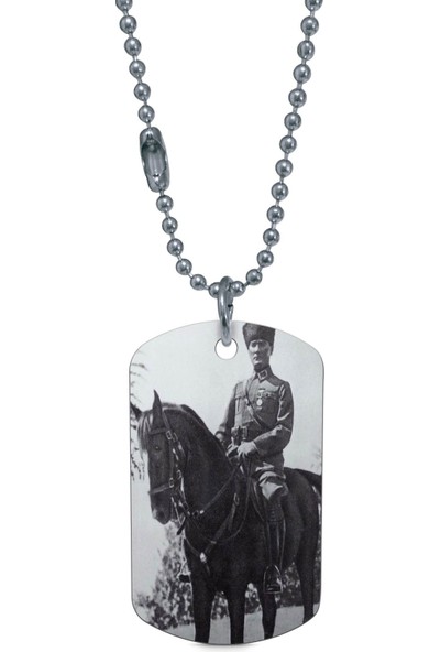 Astak Atatürk Gümüş Renk Kolye DFT3778 Astak Atatürk Gümüş Renk Kolye DFT3778
