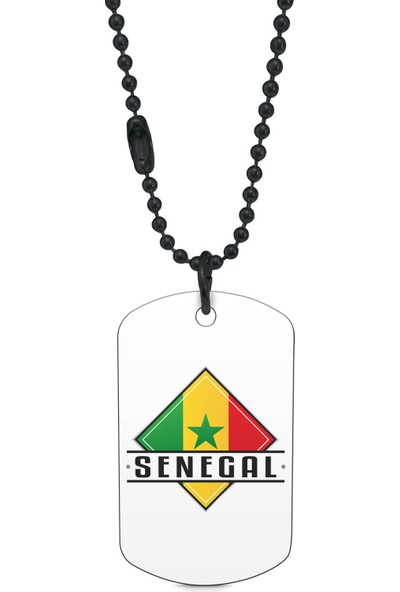 Astak Senegal Siyah Renk Kolye DFT2225