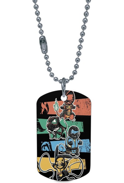 Astak Pokemon Gümüş Renk Kolye DFT4861