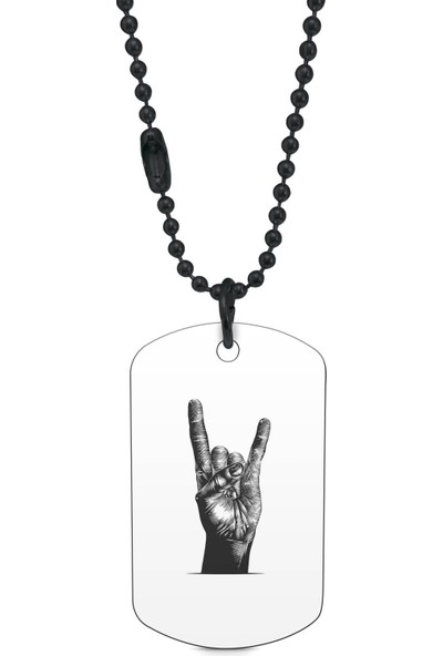 Astak Finger Siyah Renk Kolye DFT1571 Astak Finger Siyah Renk Kolye DFT1571