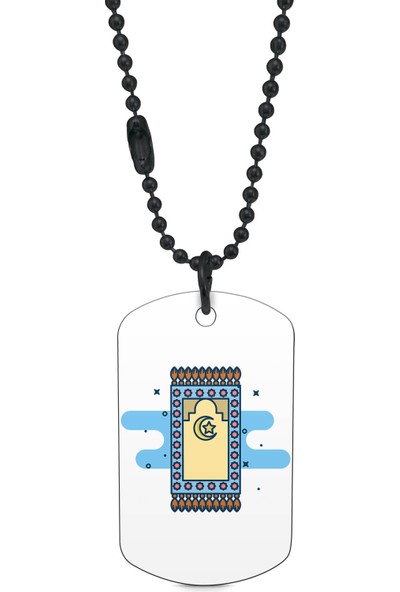 Astak Seccade Siyah Renk Kolye DFT711