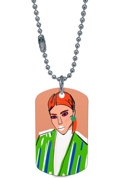 Astak Woman Gümüş Renk Kolye DFT642