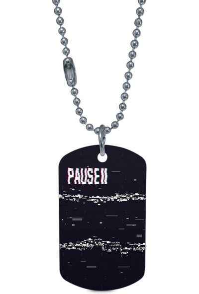 Astak Pause Gümüş Renk Kolye DFT5349 Astak Pause Gümüş Renk Kolye DFT5349