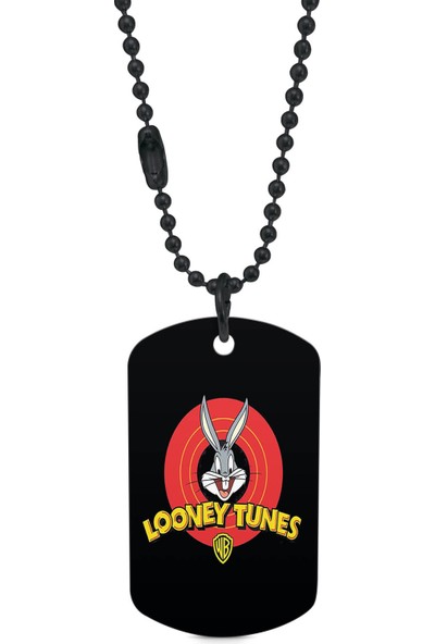 Astak Bugs Bunny Siyah Renk Kolye DFT4266 Astak Bugs Bunny Siyah Renk Kolye DFT4266