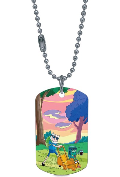 Astak Adventure Time Gümüş Renk Kolye DFT3318 Astak Adventure Time Gümüş Renk Kolye DFT3318