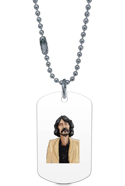 Astak Behzat Ç. Gümüş Renk Kolye DFT204