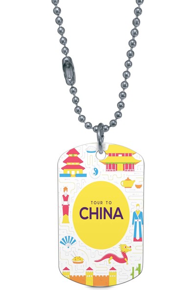 Astak Çin Gümüş Renk Kolye DFT518