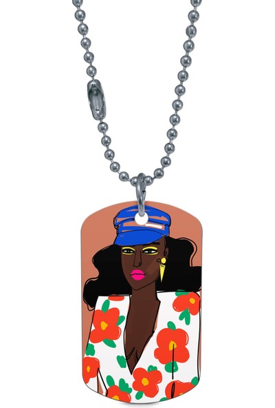 Astak Woman Gümüş Renk Kolye DFT643