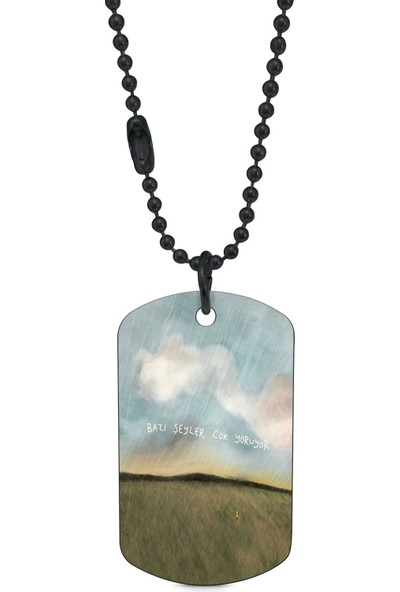 Astak Yorucu Siyah Renk Kolye DFT3014