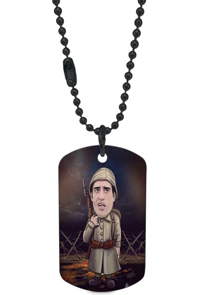 Astak Kemal Sunal Siyah Renk Kolye DFT4221 Astak Kemal Sunal Siyah Renk Kolye DFT4221